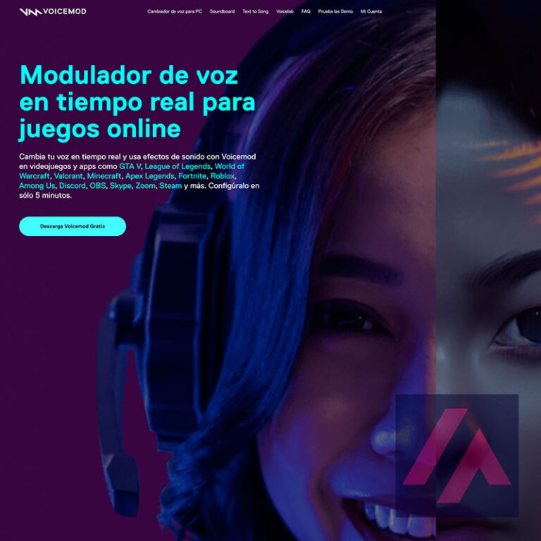 Voicemod > La IA para Audio, Descargable » 🤖 Inteligencias Artificiales